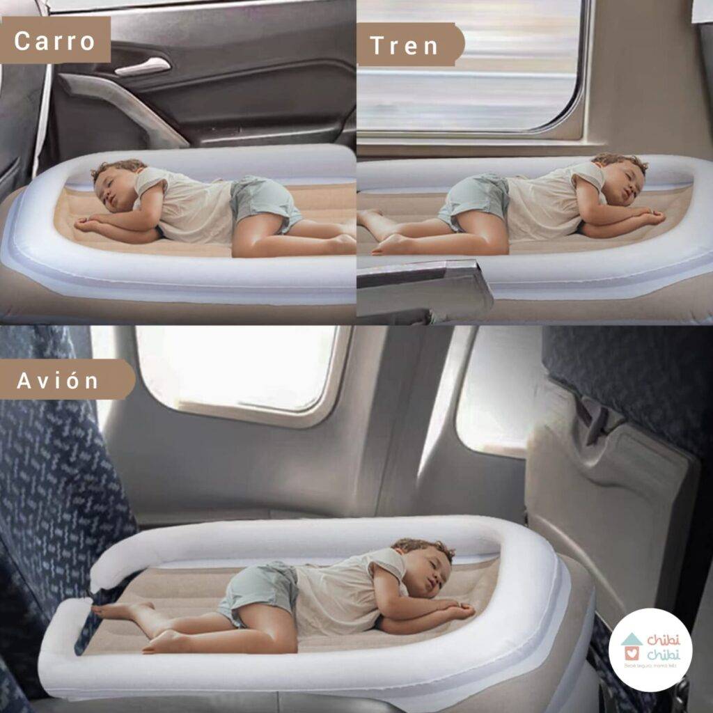 Cama Inflable de Avión Oso - Chibi Chibi